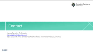 GRAPHITE — An Extensible Graph Traversal Framework for RDBMS | PPT