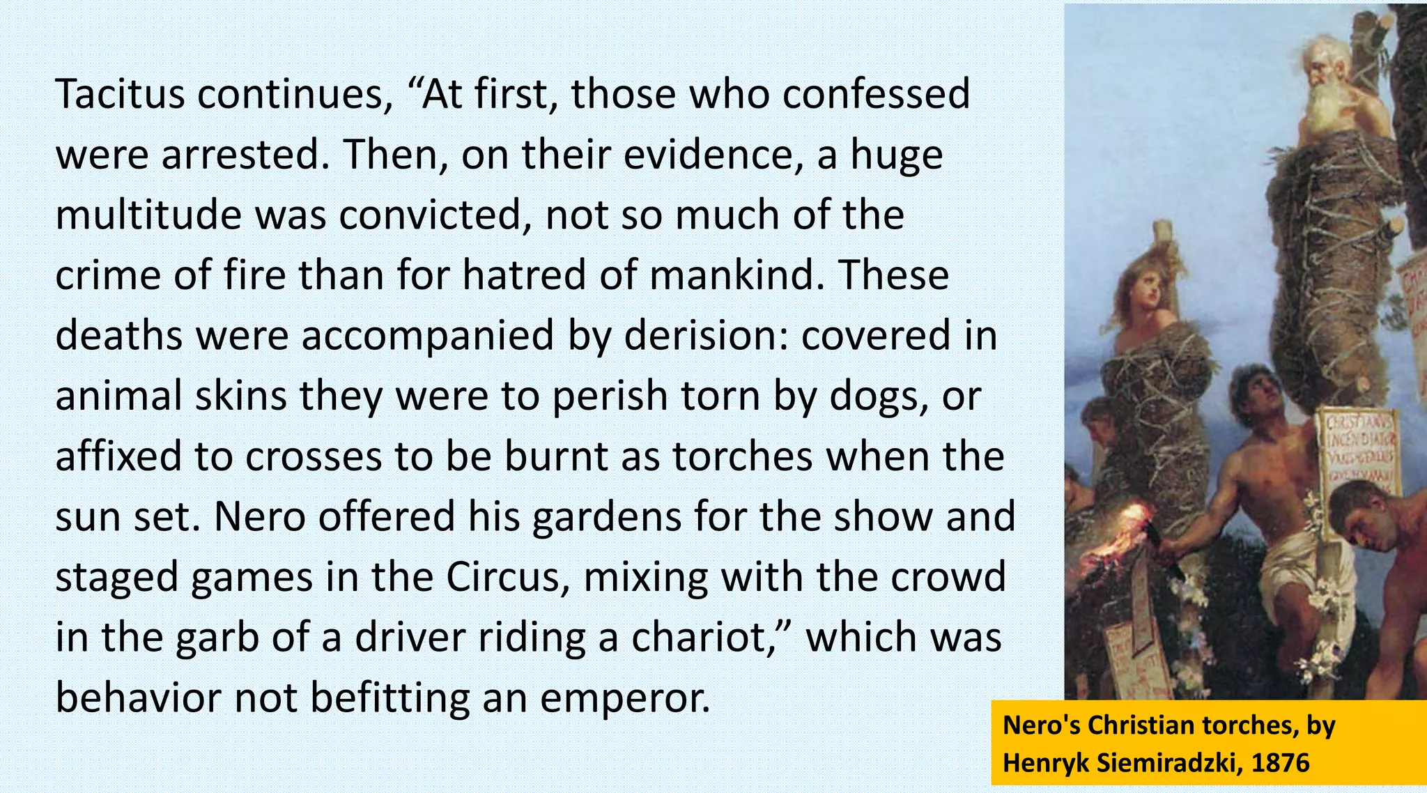 History of Christian Persecutions, New Testament Through Marcus ...
