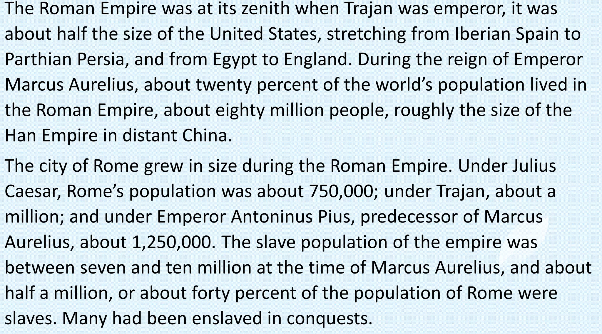 Ordinary Life For Romans Under Reign of Stoic Emperor Marcus Aurelius | PPT
