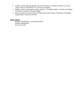 Marcus Hooks Resume 2016 | DOCX | Computer Software and Applications | Computing