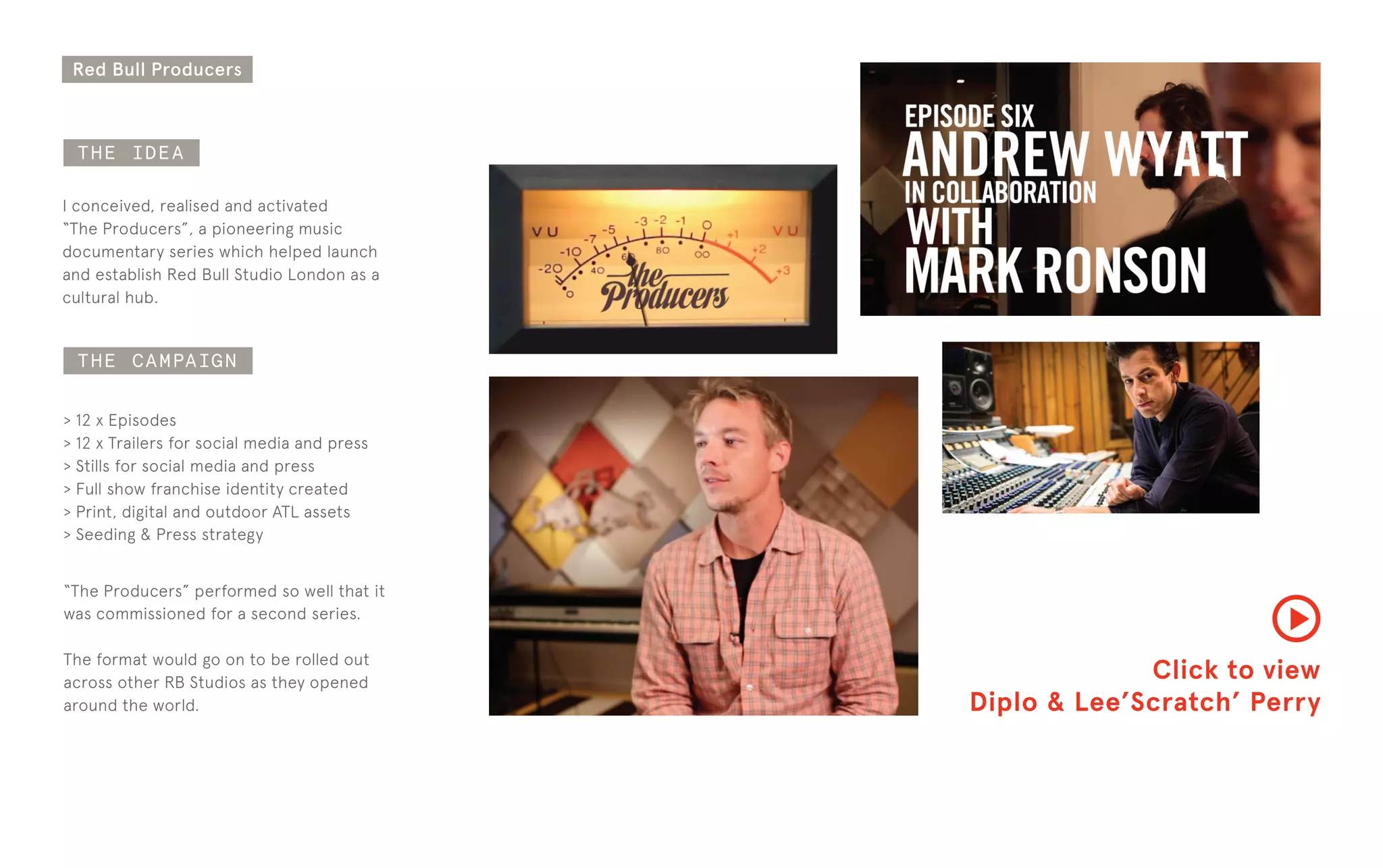 Marcus Ray creds | PPT