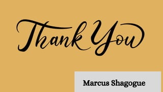 Marcus Shagogue - Expertise in Histology | PDF