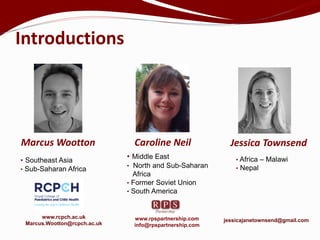 Day 3 Speaker Presentation - Marcus Wootton, Caroline Neil & Jessica ...