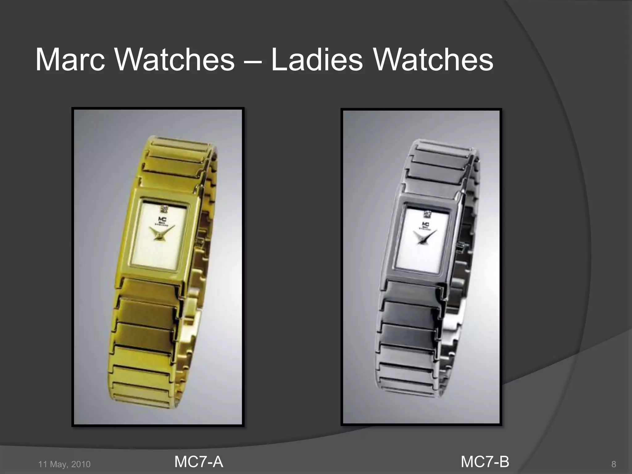 Marc Watches | PPTX