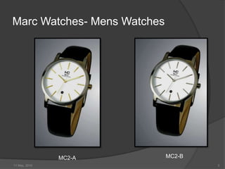 Marc Watches | PPT