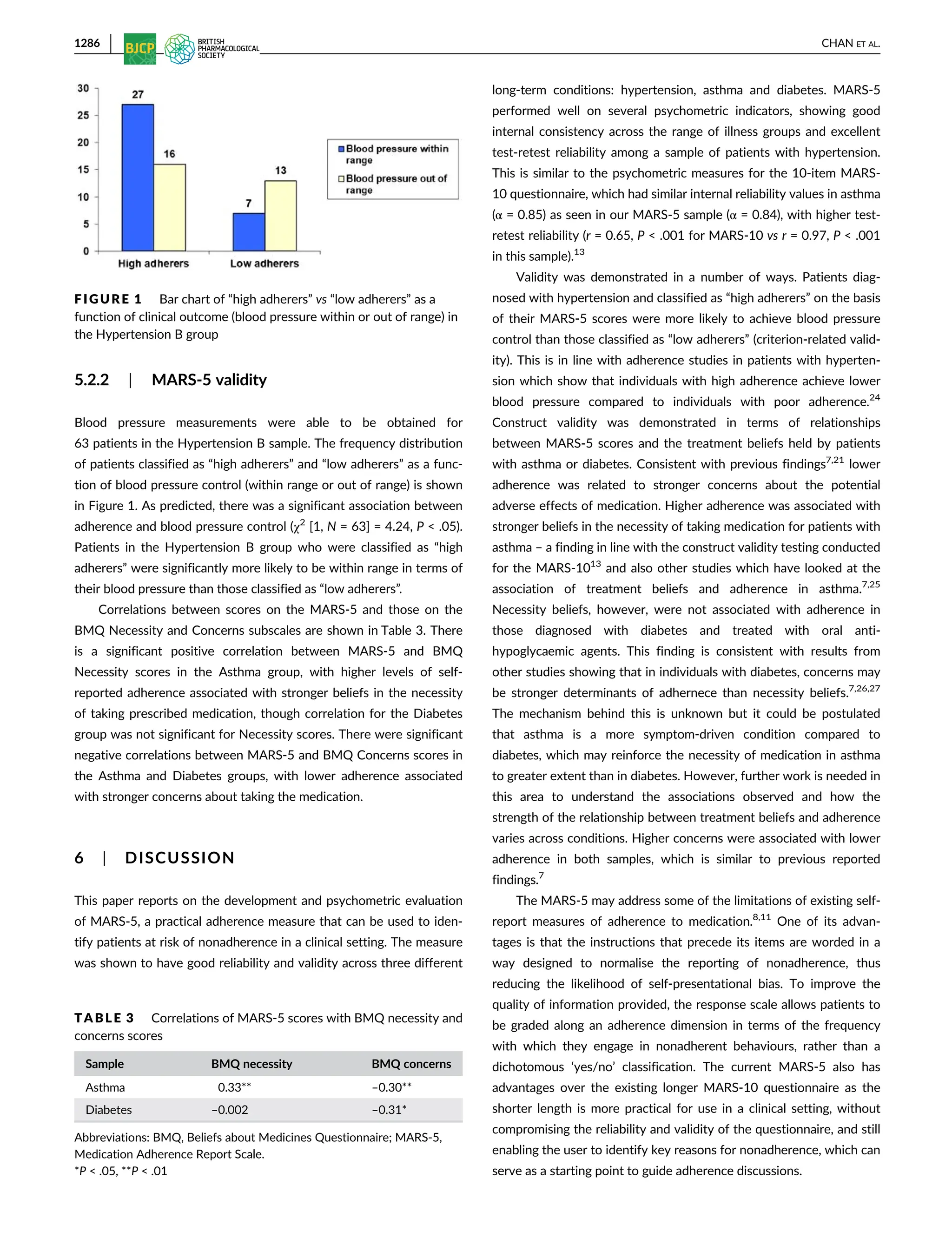 medication adherence reporting scale for | PDF