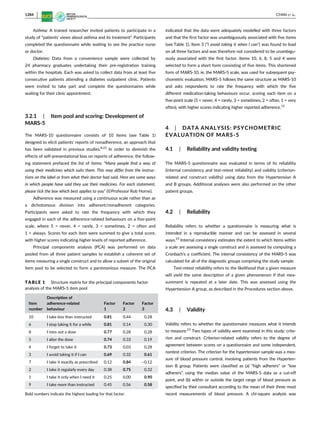 medication adherence reporting scale for | PDF