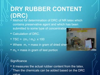 FACTORY VISIT :MARDEC INDUSTRIAL LATEX | PPTX