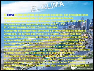 Mar Del Plata Tp Power Point Vieja | PPT