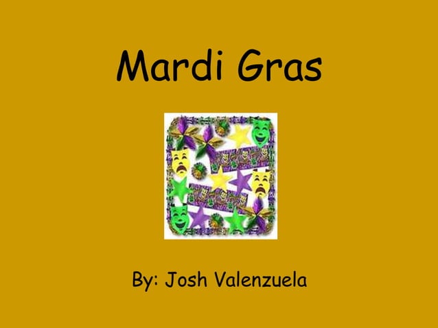 Mardi Gras | PPT