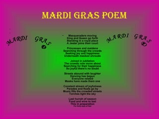 Mardi gras | PPT
