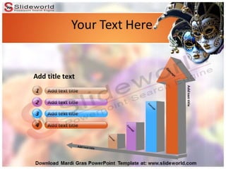 Mardi Gras PowerPoint Template - slideworld.com