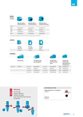 Marechal DB Disconnectable Motor Switch 7.5kW 22kW 45kW - Marechal ...