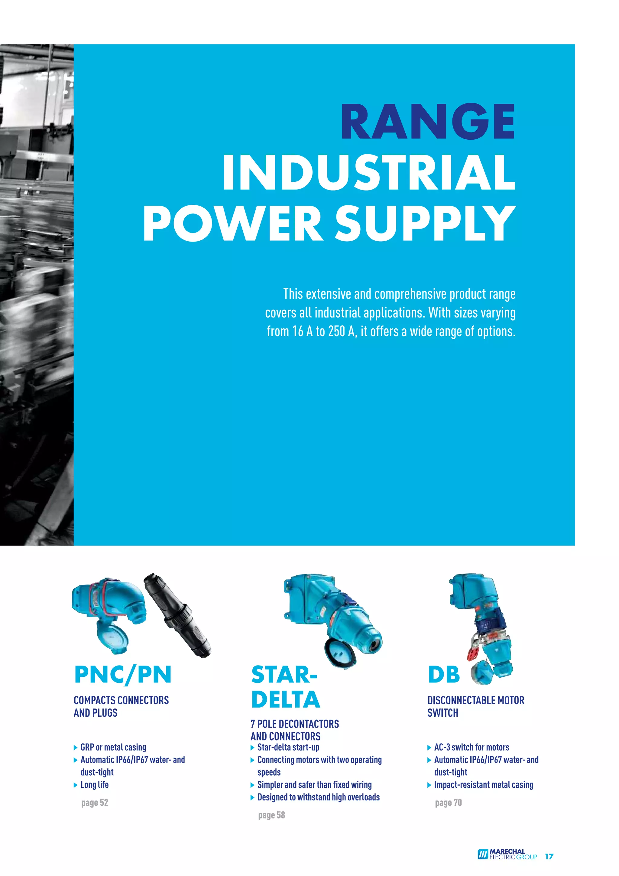 Marechal Electric - Plugs & Sockets (Industrial & Hazardous Area ...