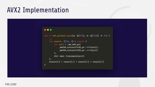 Pitfalls in Writing High-Performance Systems in Rust | PPT