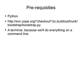 Marek Kuziel - Deploying Django with Buildout | ODP