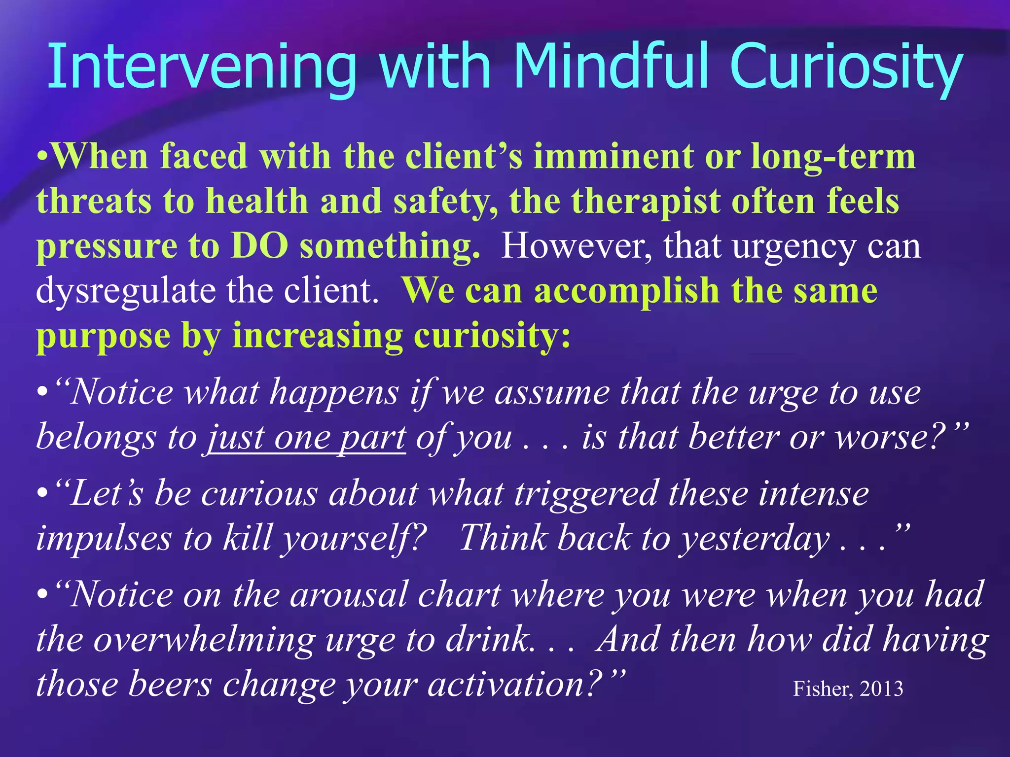 MAREN A. MASINO - SENSORIMOTOR PSYCHOTHERAPY AND DR JANINA FISHER’S ...