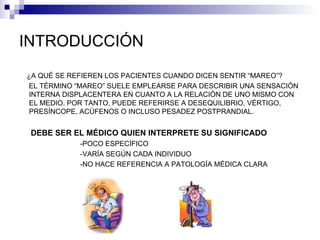 Mareo vs vértigo | PPT