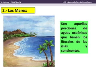 Mares y ríos | PPTX