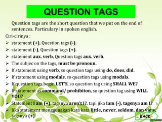 Materi bahasa inggris kelas XI | PPTX