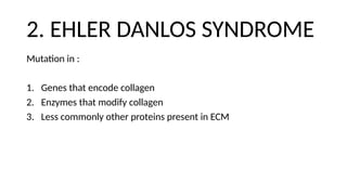 Marfan syndrome and ehler danlos syndrome.pptx