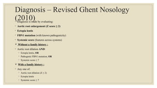 MARFANS SYNDROME POWER POINT PRESENTATION | PPTX