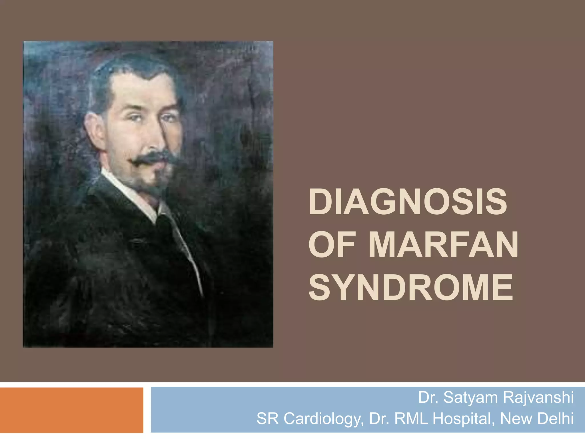 Marfan syndrome | PPTX