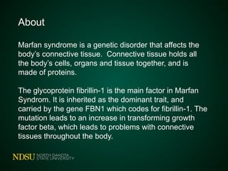 Marfan syndrome | PPTX | Heart and Cardiovascular Diseases | Diseases ...