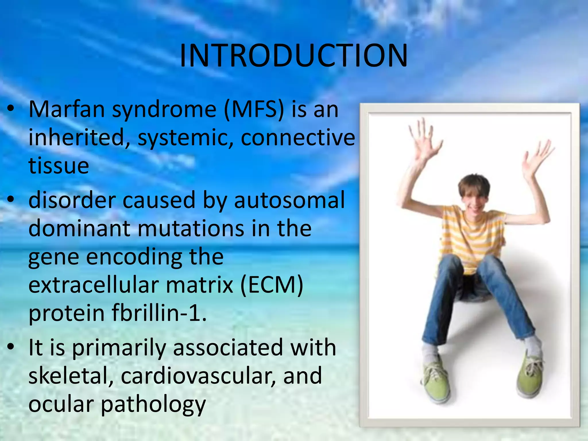 Marfan syndrome | PPTX