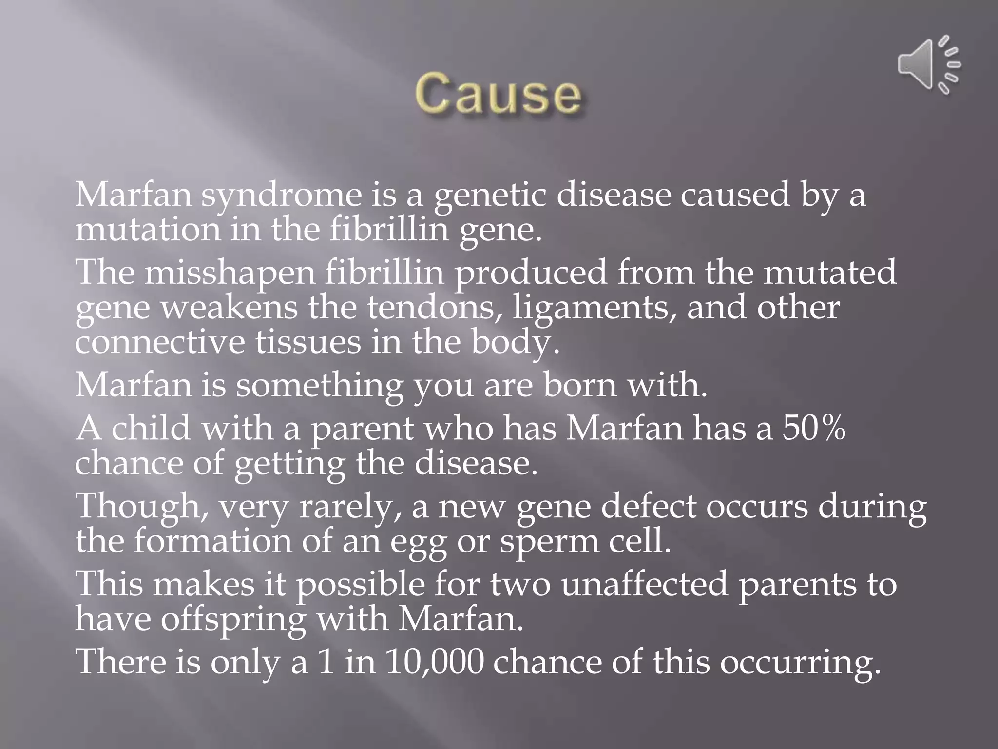 Marfan syndrome andrew | PPTX