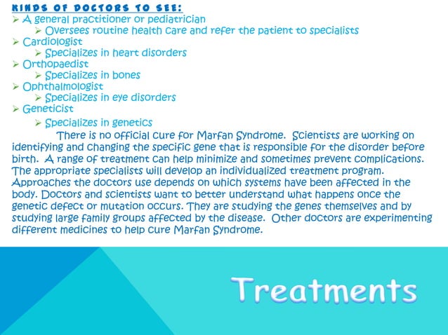 Marfan syndrome ppt. | PPTX | Heart and Cardiovascular Diseases ...