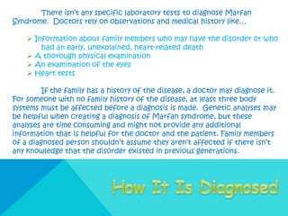 Marfan syndrome ppt. | PPTX