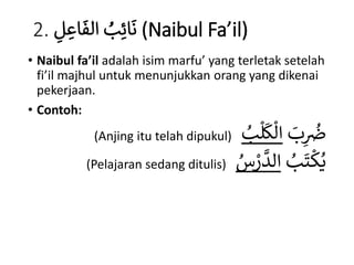 MARFUATUL ASMA- FA'IL.ppt