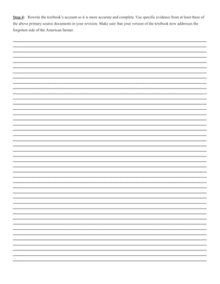 Marganski dust bowl opening the textbook lesson plan | DOCX