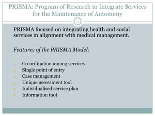 Margaret MacAdam: Achieving real care co-ordination - lessons from ...
