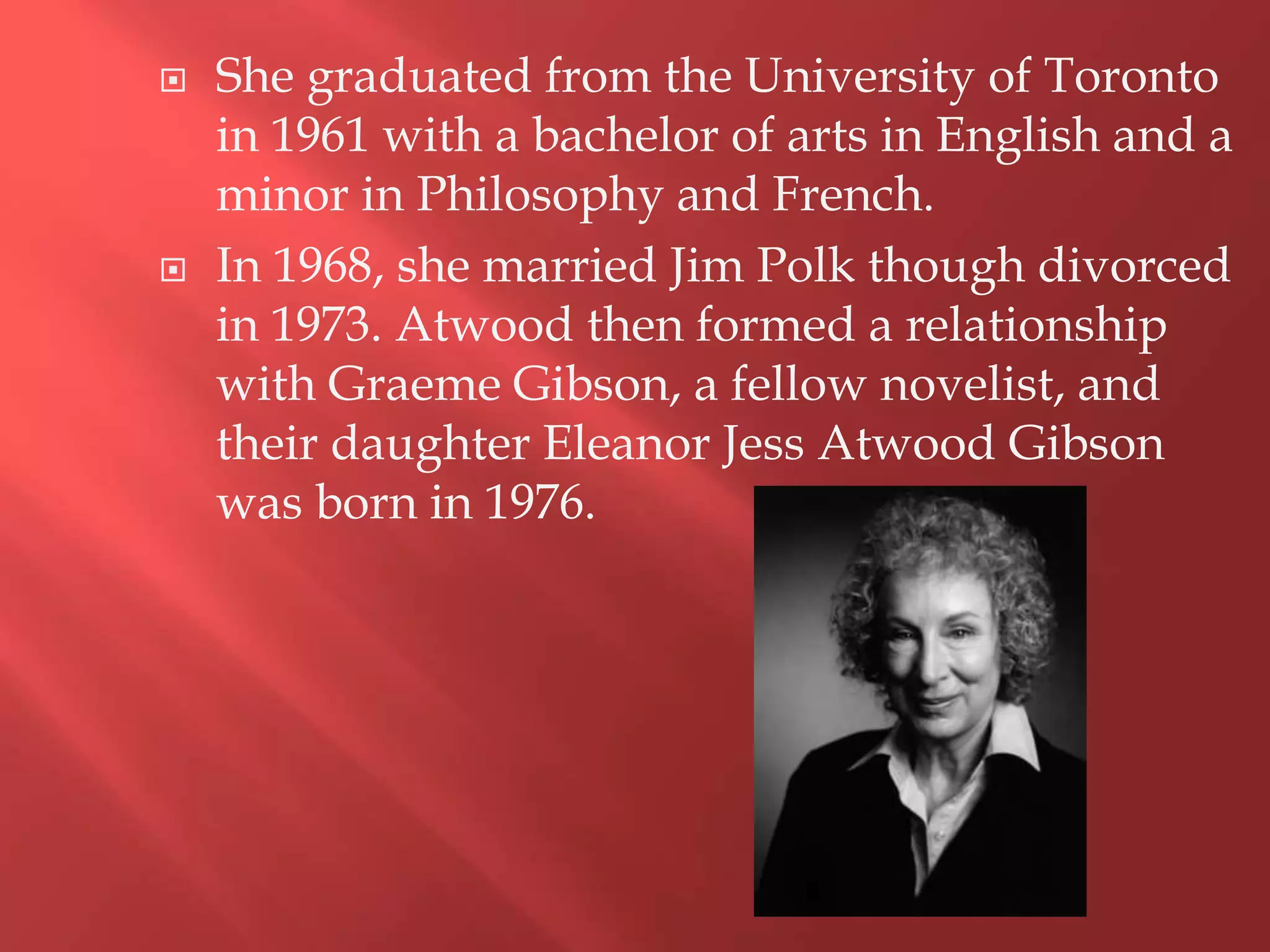 Margaret Atwood | PPTX