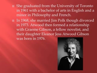 Margaret Atwood | PPTX