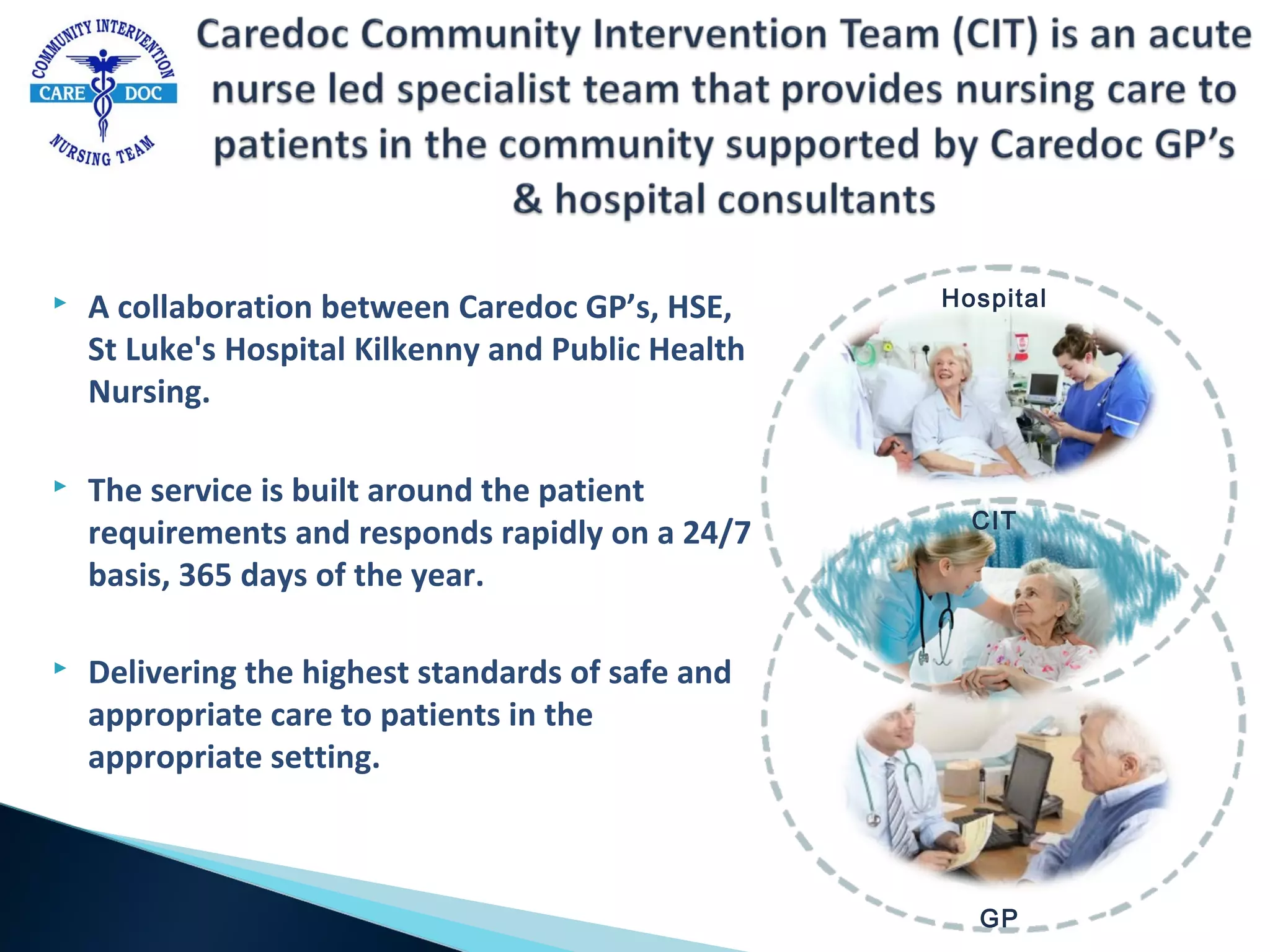 Margaret Curren and Dorcas Collier, Caredoc | PPT