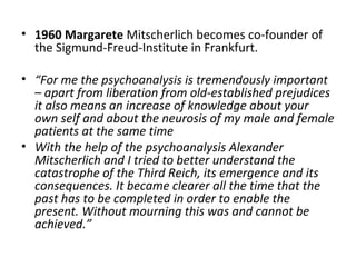 Margarete mitscherlich | PPT