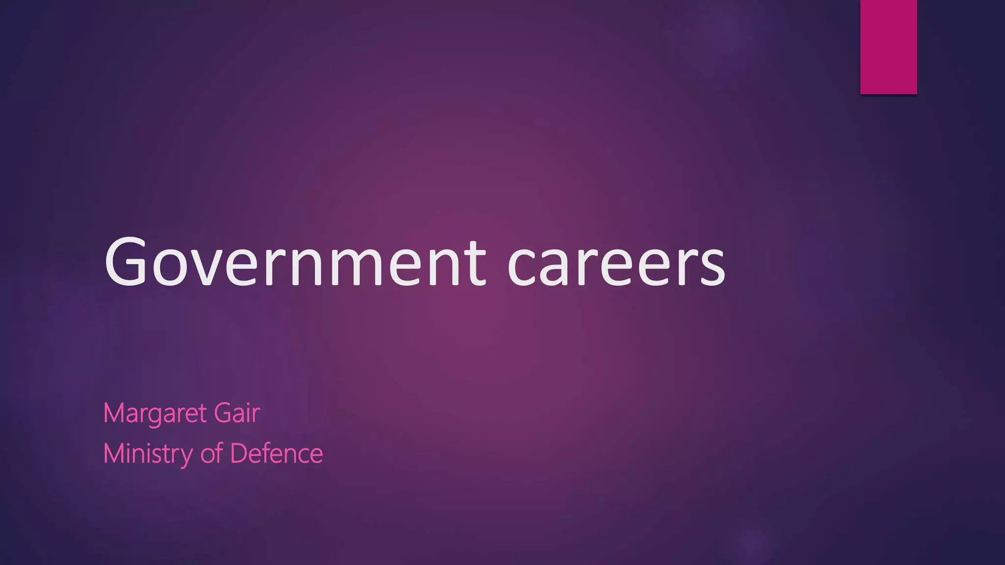 Government Careers | PPT | Free Download