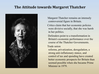 Margaret thatcher | PPTX