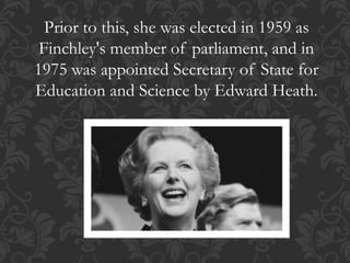 Margaret Thatcher | PPTX | Politics
