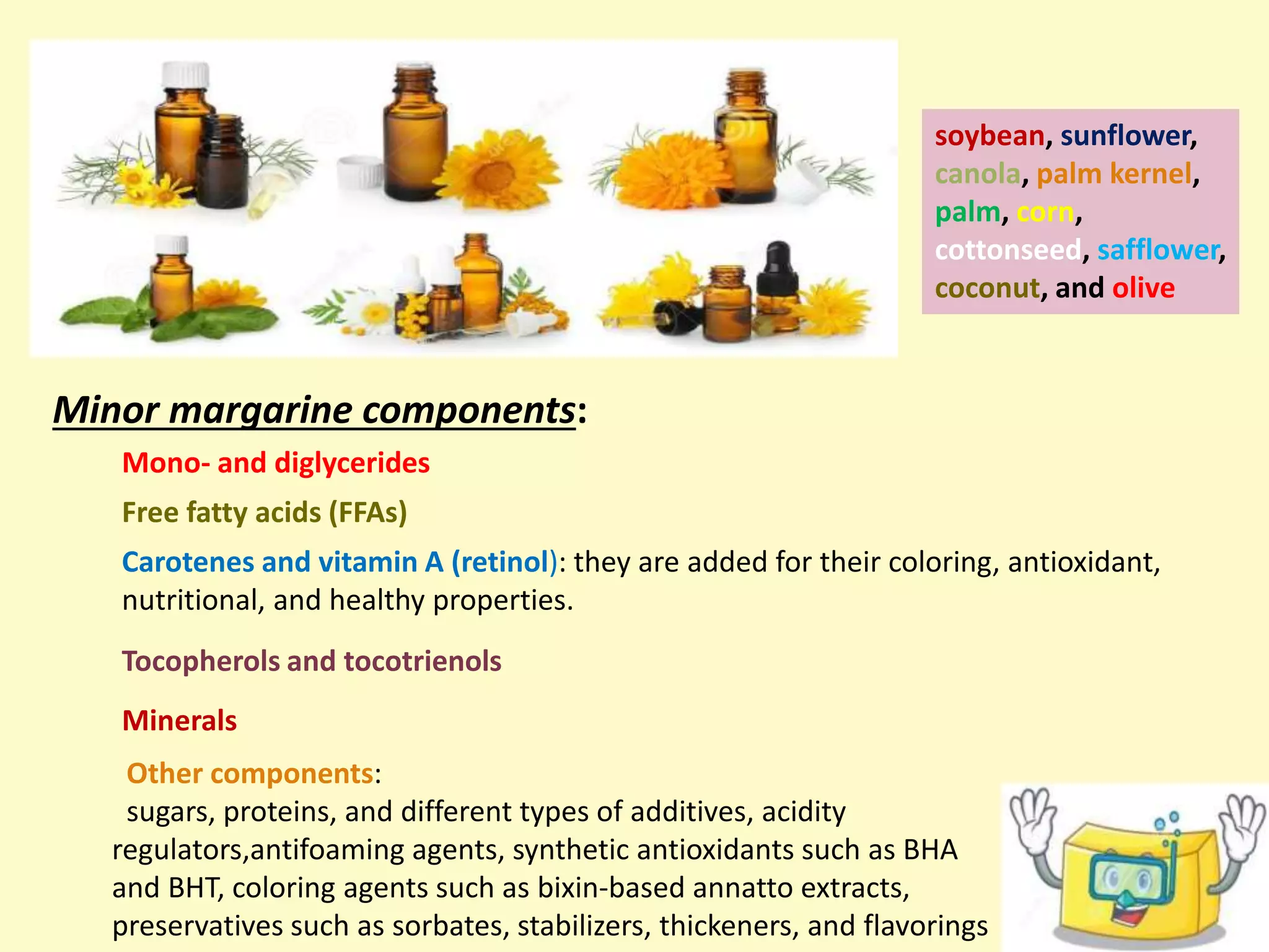 MARGARINE PRODUCTION, PROCESSING AND TECHNOLOGY.pptx