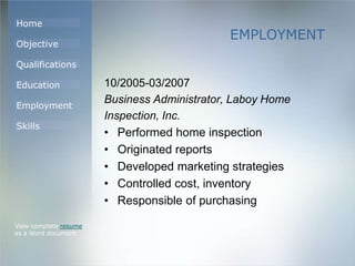 Margarita Laboy Porfolio | PPTX