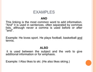 Linking Words (Connectors) | PPTX