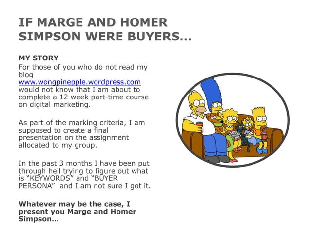 The Simpsons - Buyer Persona | PPT