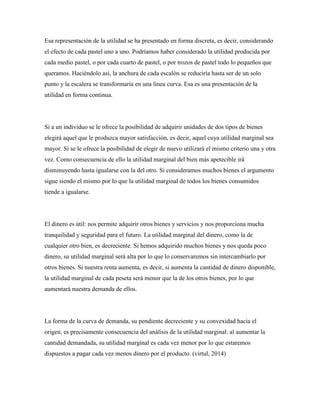 Margen de utilidad total y marginal | PDF