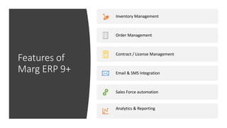 MARG Enterprise Resource Planning System | PPTX