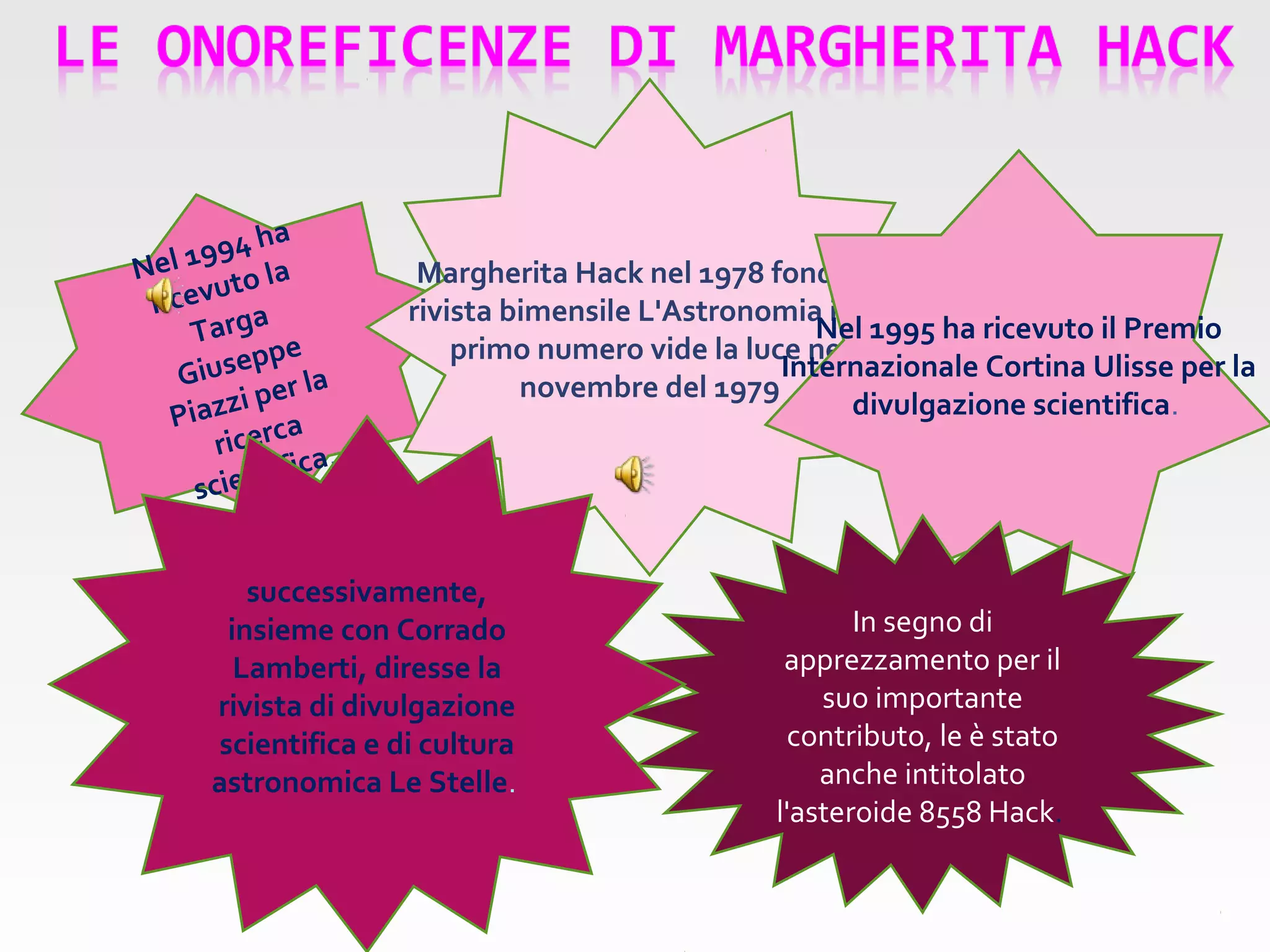 MARGHERITA HACK | PPT