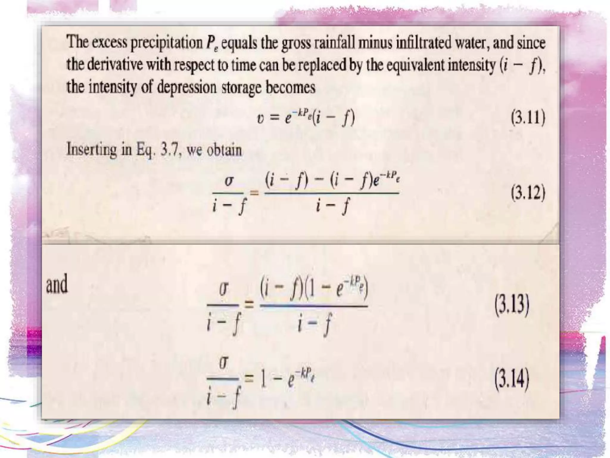 Interception and Depression Storage | PPTX